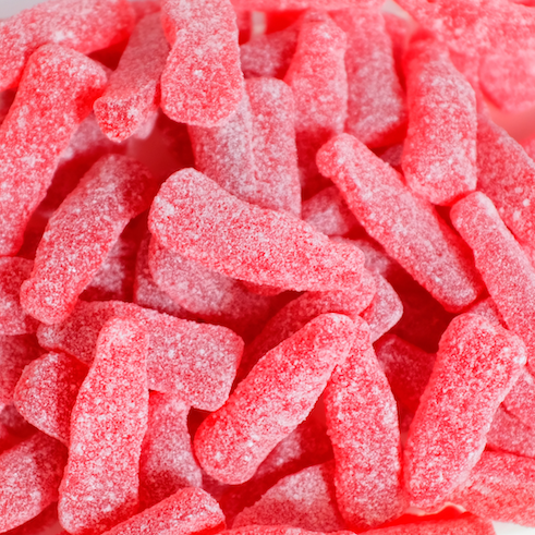 Sour Raspberry Soda Bottles – Scandi Candy